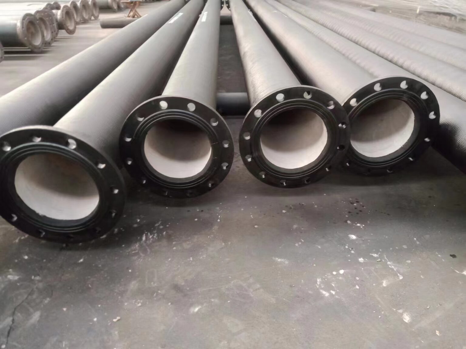 Ductile Iron Welding Flanged Pipe - Qingdao Okval